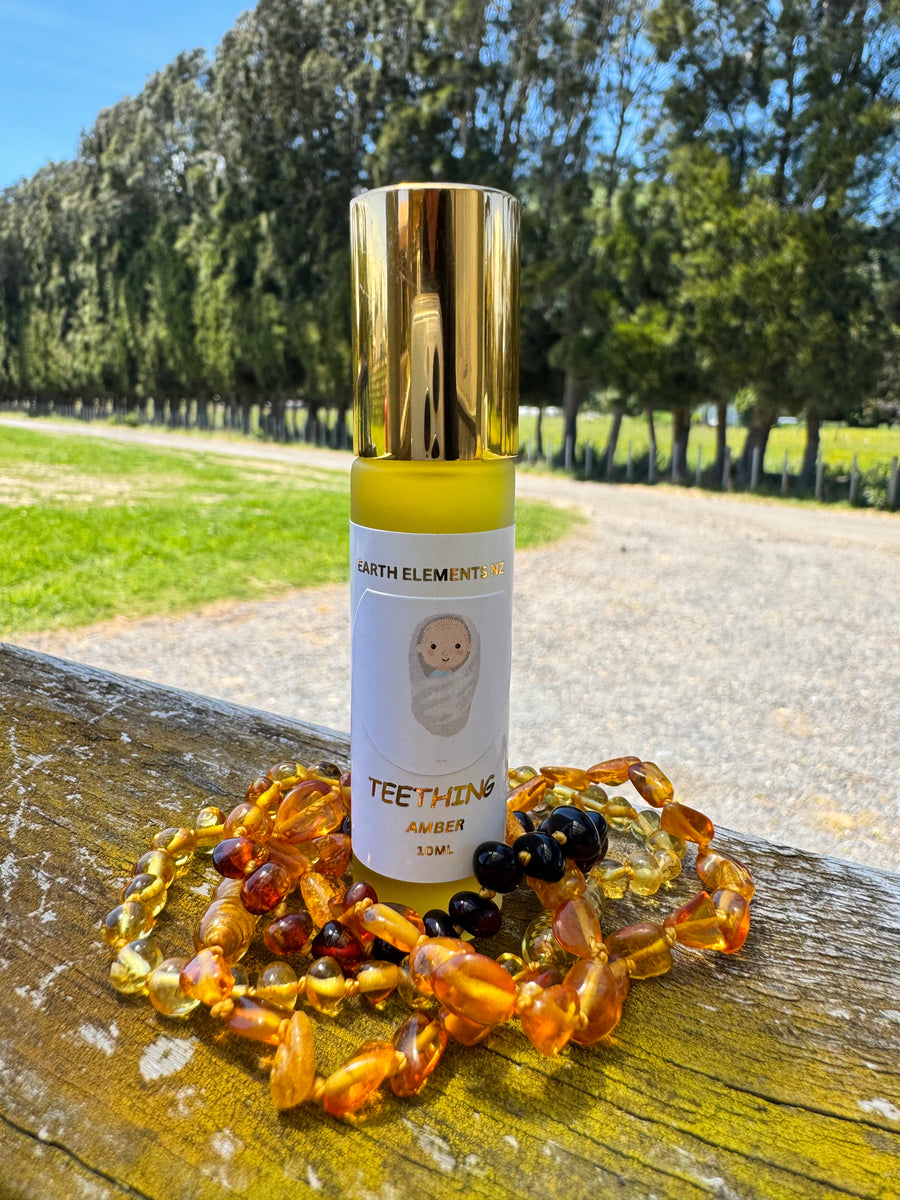 Kids Aromatherapy Roll-On | Teething Baby Oil LP – Earth Elements NZ