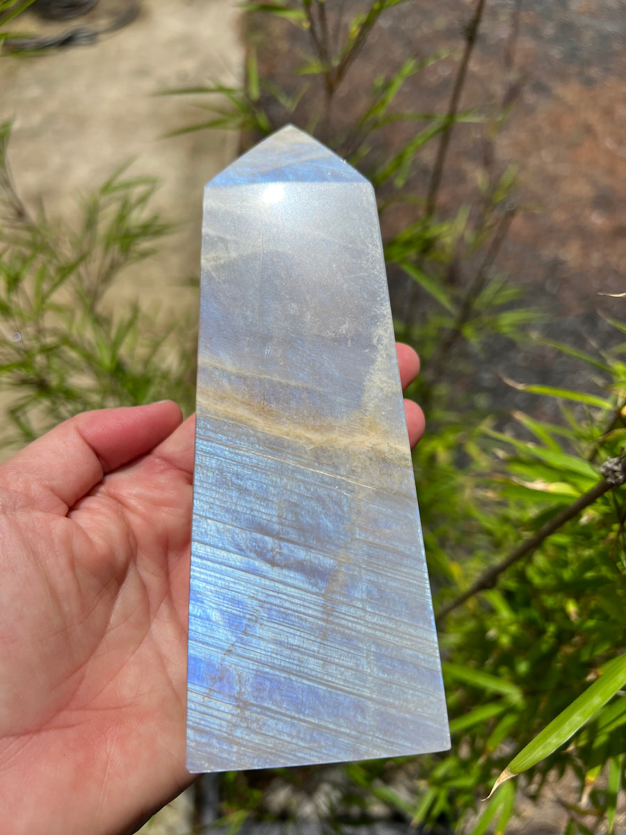 Moonstone Tower | Blue Flash – Earth Elements NZ