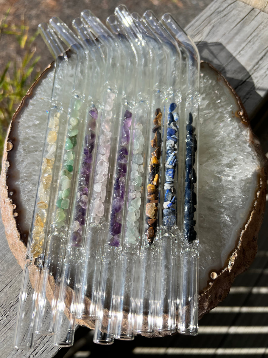 Crystal Straws – Earth Elements NZ