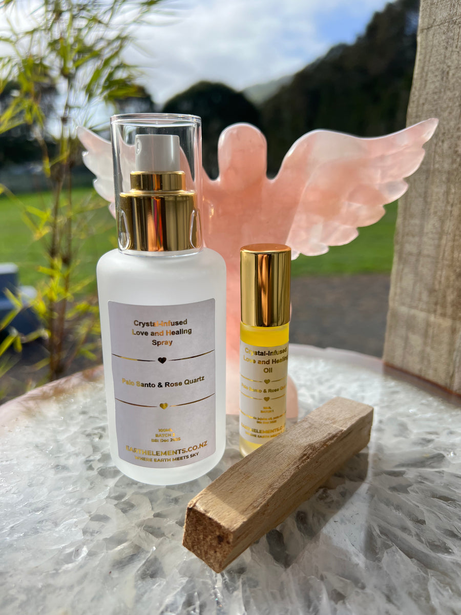 Crystal-Infused Spray | Palo Santo – Earth Elements NZ