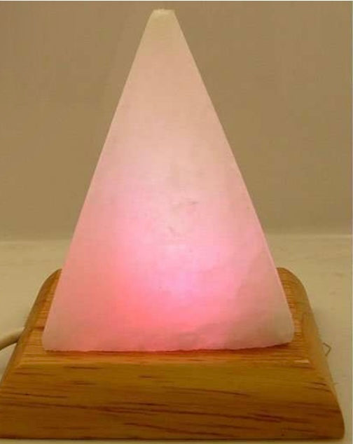 White Salt Pyramid Mood Change USB – Earth Elements NZ