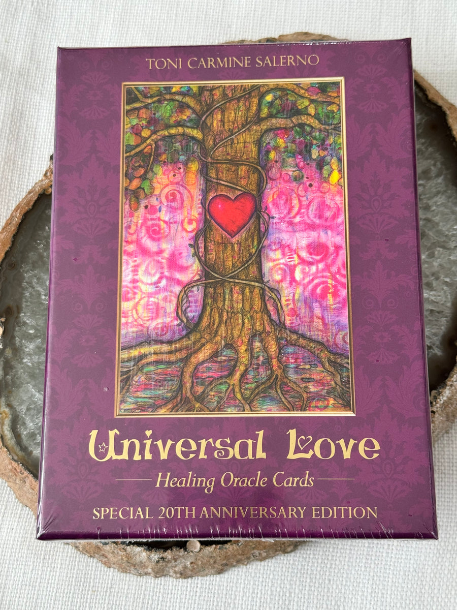 Universal Love Healing Oracle Cards, 20th Anniversary Edition, Salerno ...