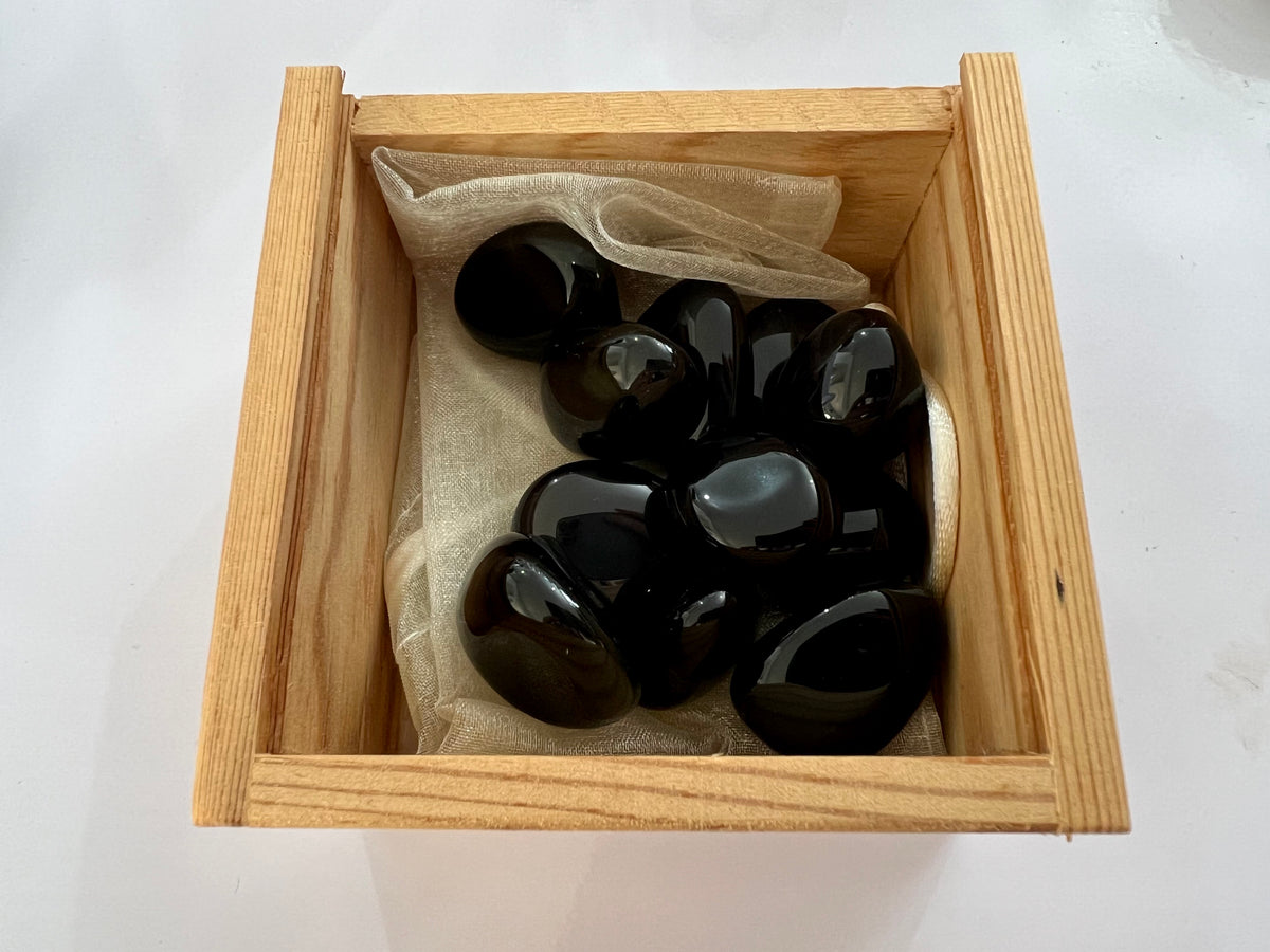 Rainbow Obsidian Tumble – Earth Elements NZ