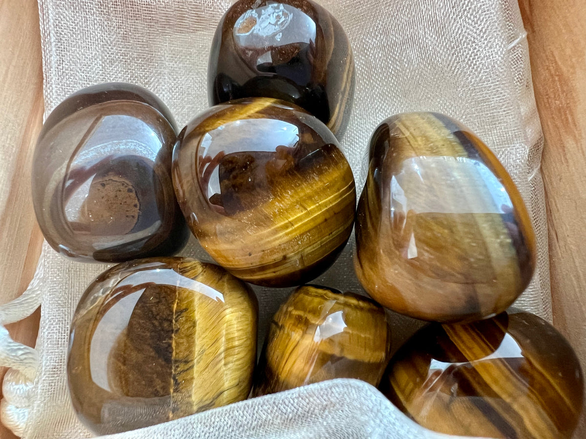 Tigers Eye Tumble | A - Grade – Earth Elements NZ
