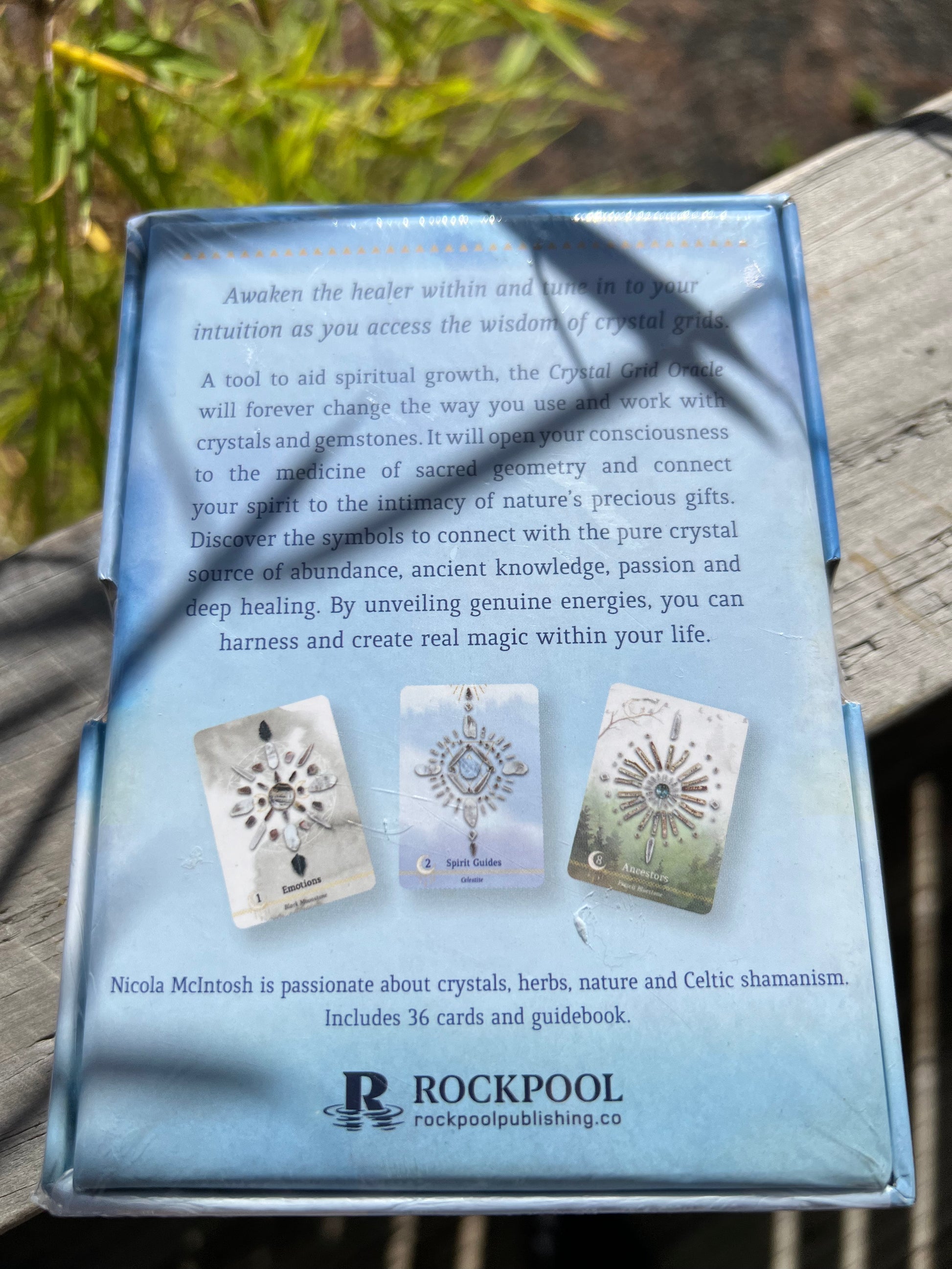 Crystal Grid Oracle Cards | Nicola McIntosh – Earth Elements NZ