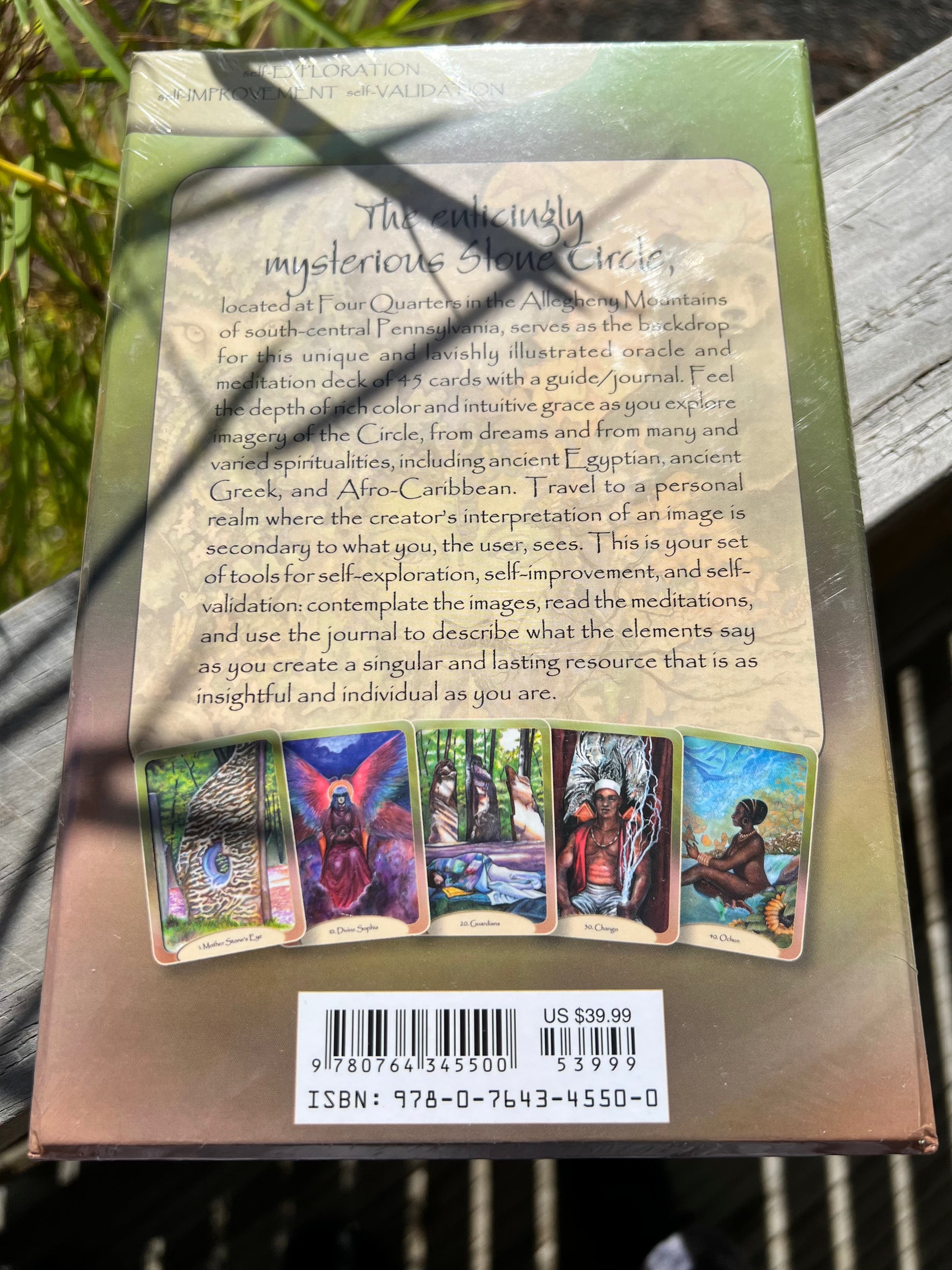 Stone Circle Oracle Deck, Transformation Through Meditation. Sophia Ke ...