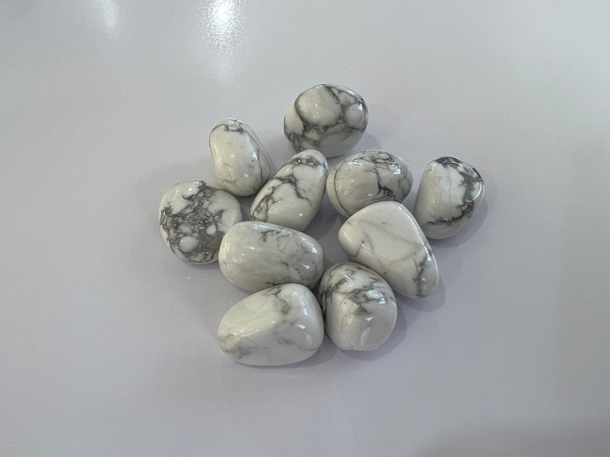 Howlite Tumble – Earth Elements NZ